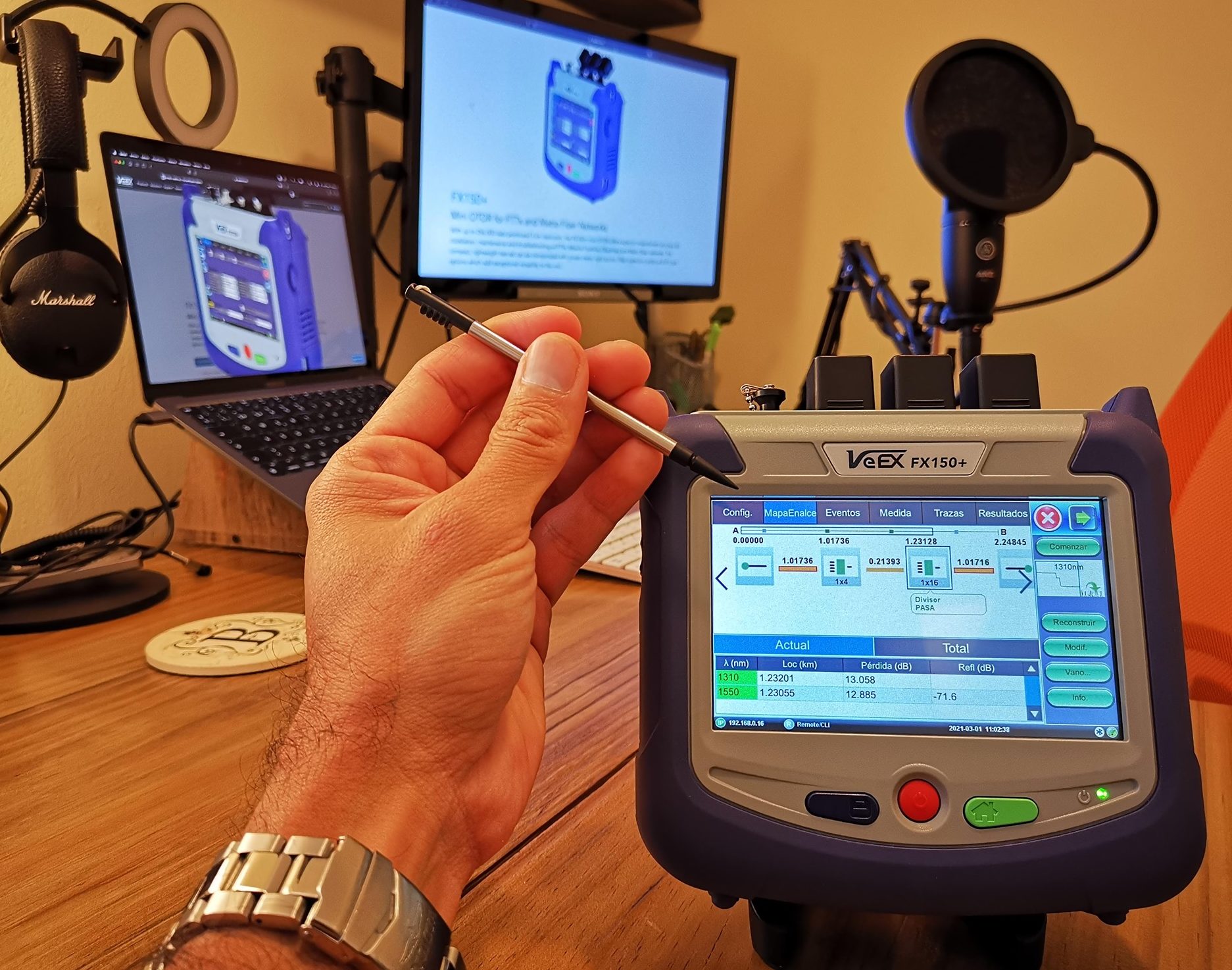 Webinar Recomendaciones para especificar un OTDR y demostración de OTDR ...